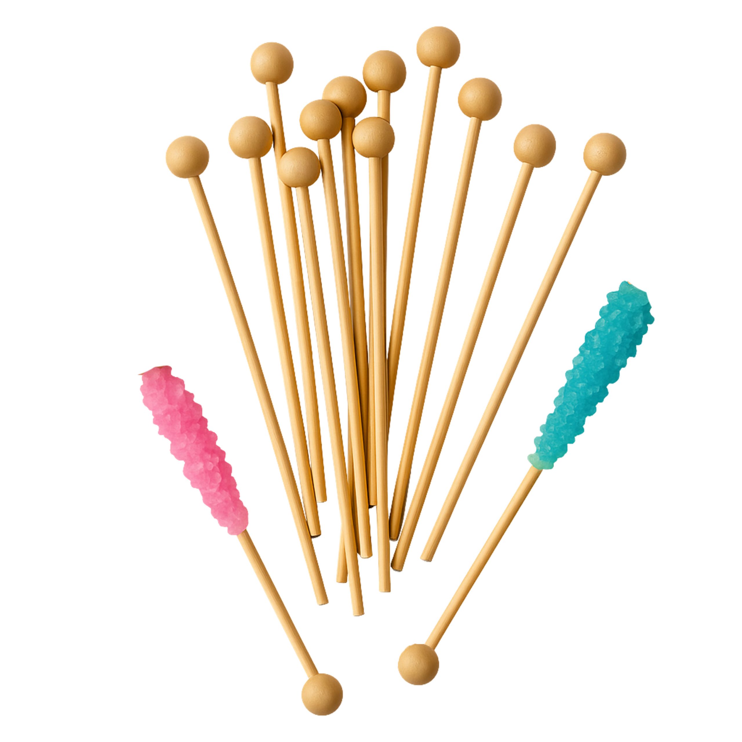 6" Lolli Stick with Ball Box of 100ct - Perfect Stix