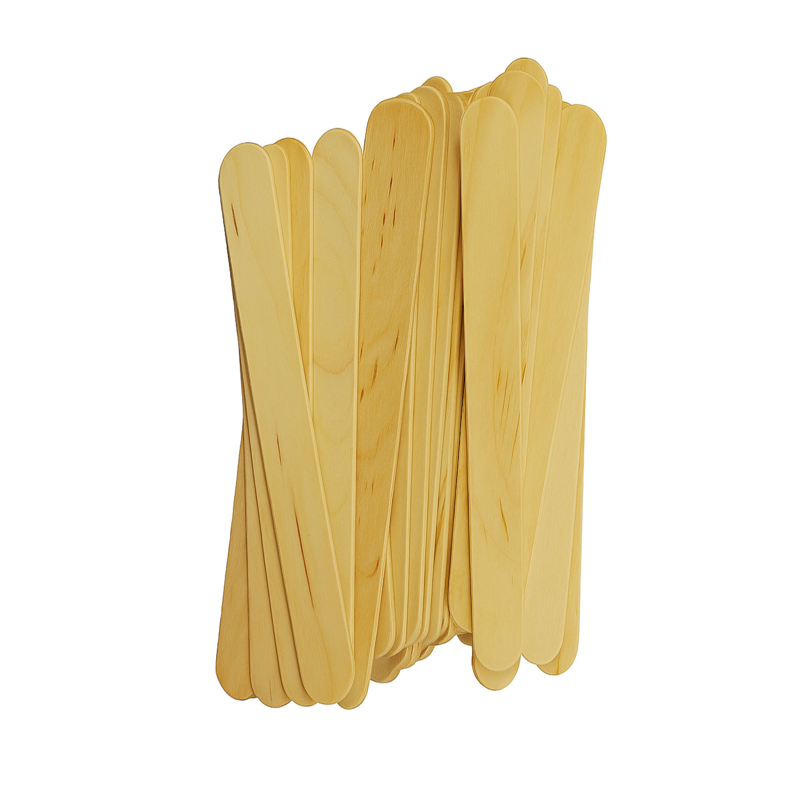 6" Spatula Sticks Case of 10 boxes/500ct = 5,000ct - Perfect Stix