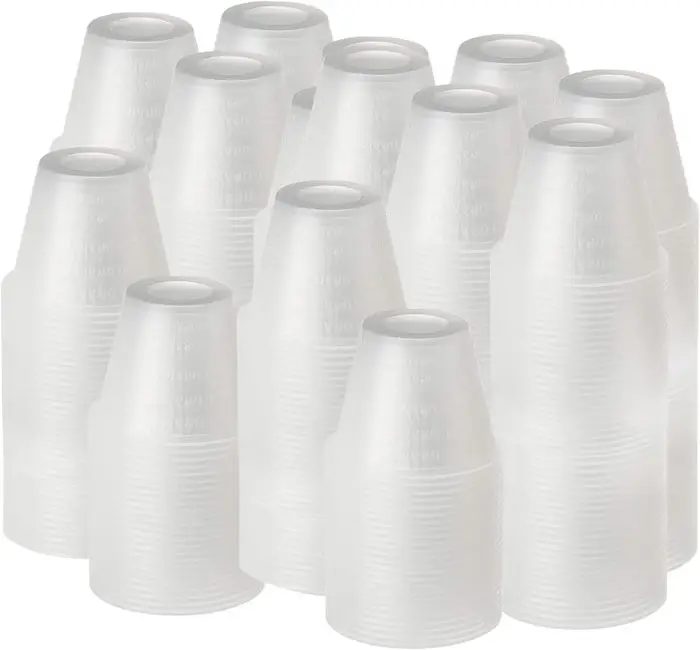 Perfect Stix Disposable Graduated Plastic Medicine Cups - [1 oz ...