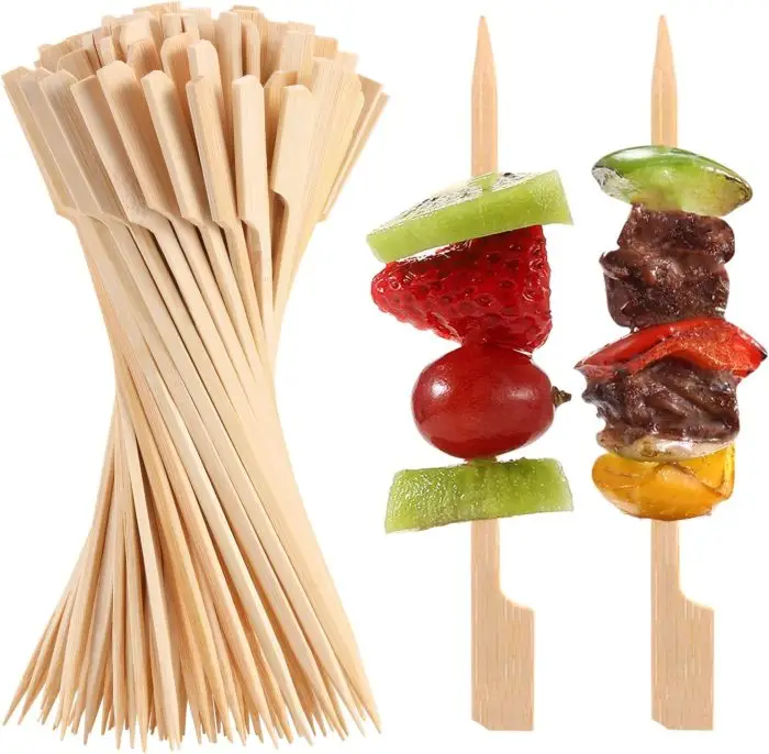 Perfect Stix 6" Bamboo Paddle Pick Skewers (Pack of 1000) - Perfect Stix
